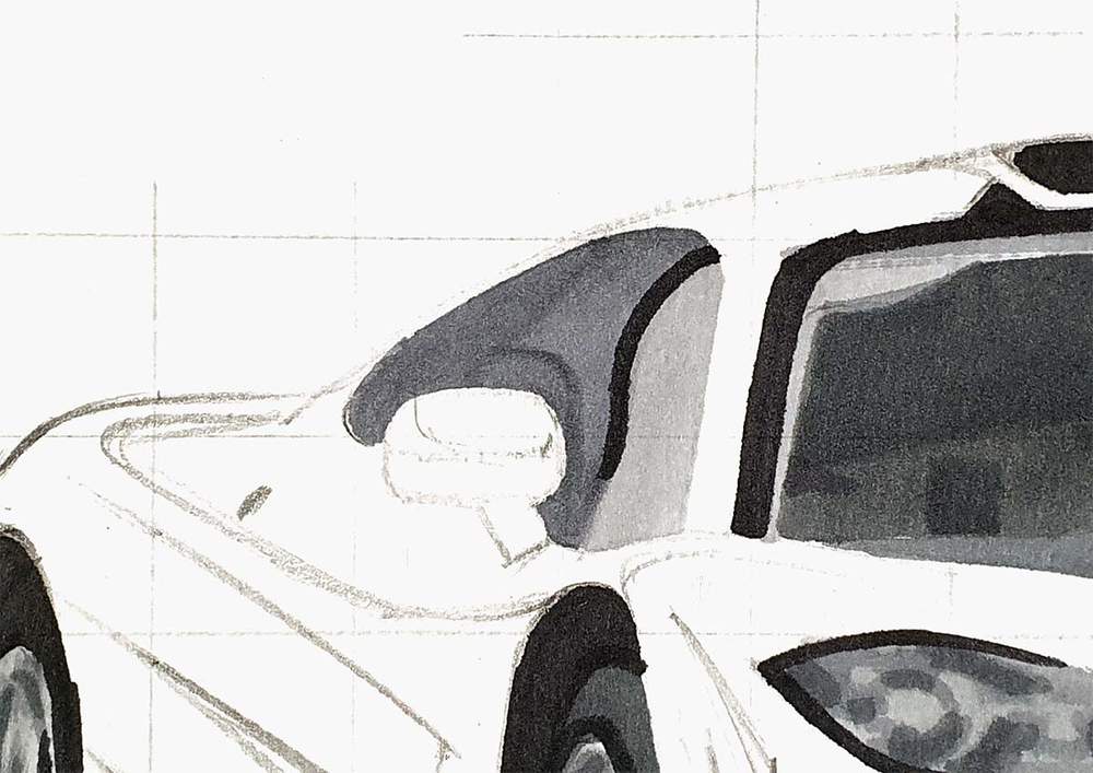 How to Draw a McLaren F1 - Easy & Precise Step-by-Step Tutorial